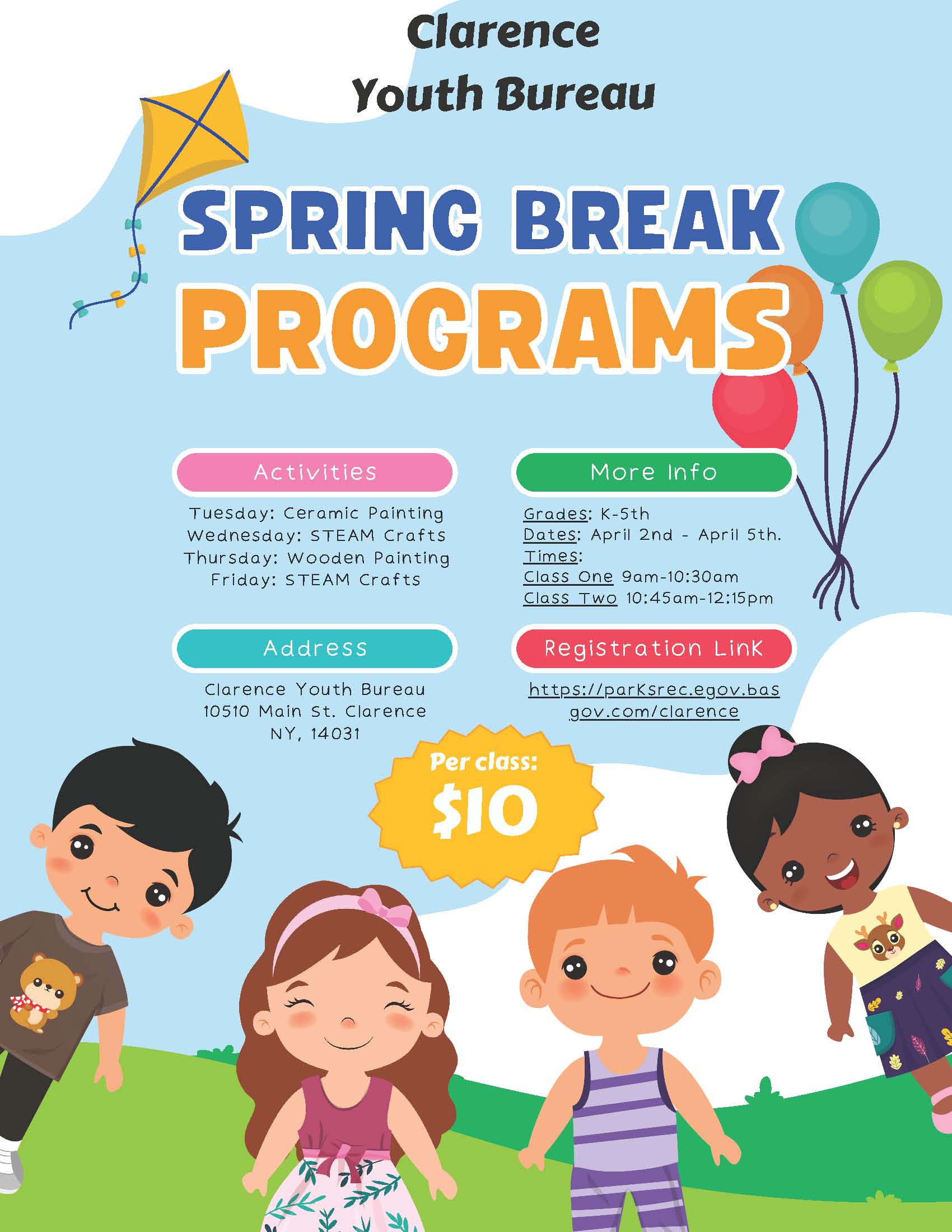 Youth Programs | Town of Clarence