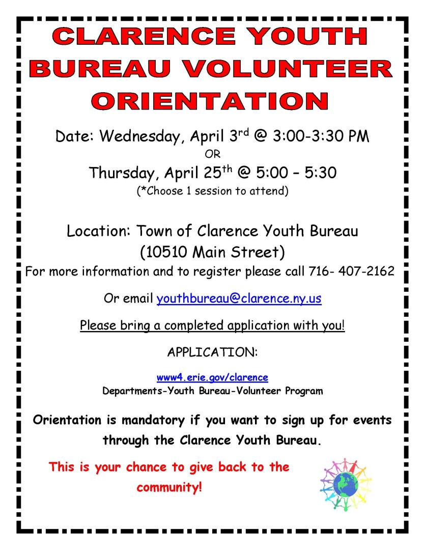 Youth Programs | Town of Clarence